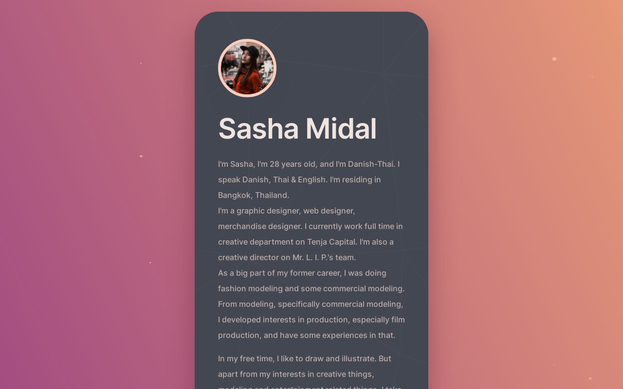 SASHA MIDAL